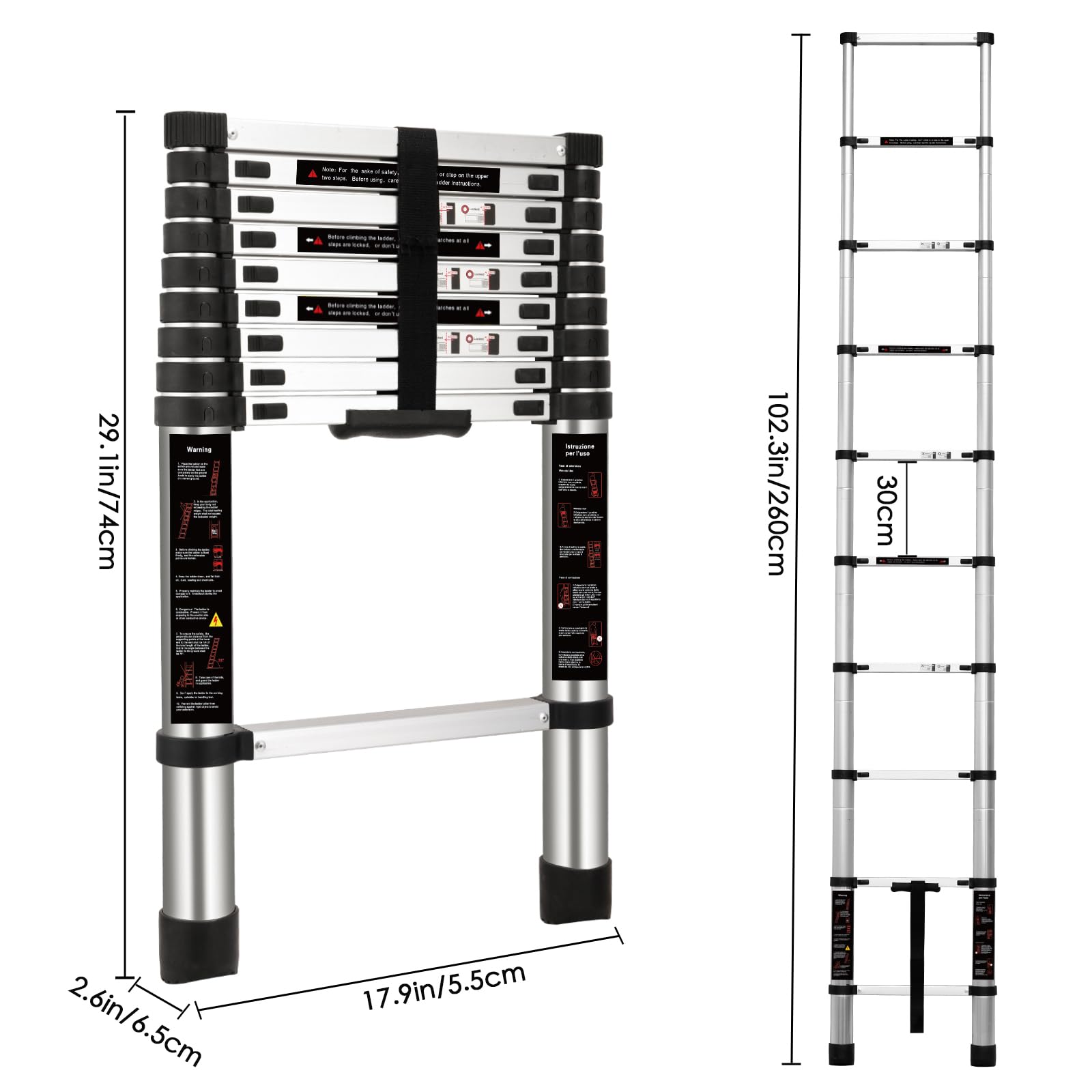 Sgs En131 Portable Ladder Standportable Ladder Safetytelescopic Newest