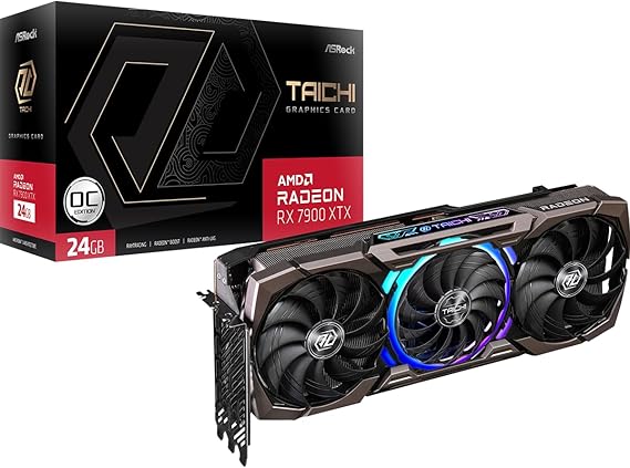 Amazon.com: ASRock RX7900XTX TC 24GO AMD Radeon™ RX 7900 XTX Taichi ...