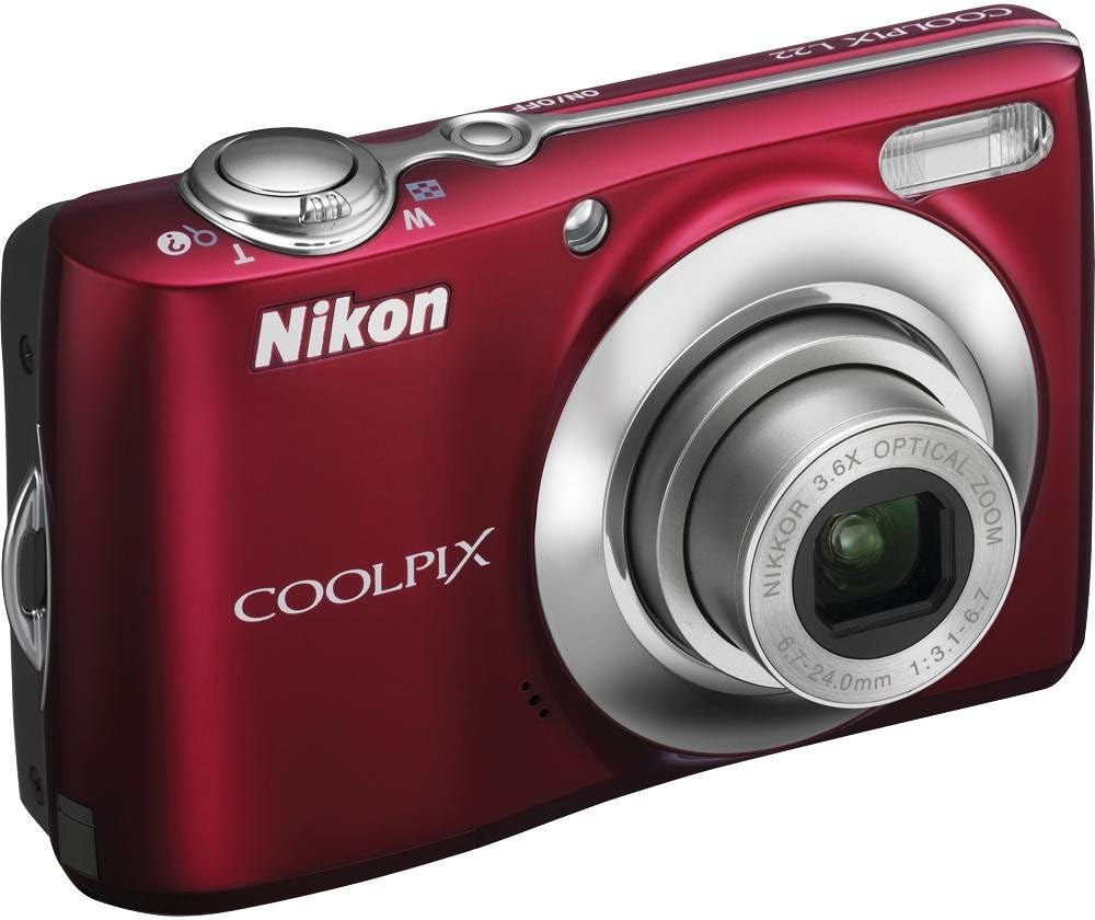 Amazon.com : Nikon Coolpix L22 12.0MP Digital Camera with 3.6x Optical ...