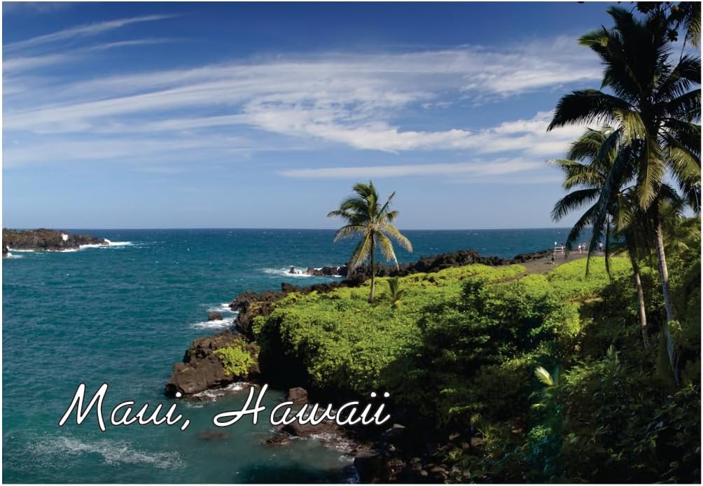 Amazon.com: Maui Hawaii, Beach, Hawaiian Islands, HI, US Souvenir ...