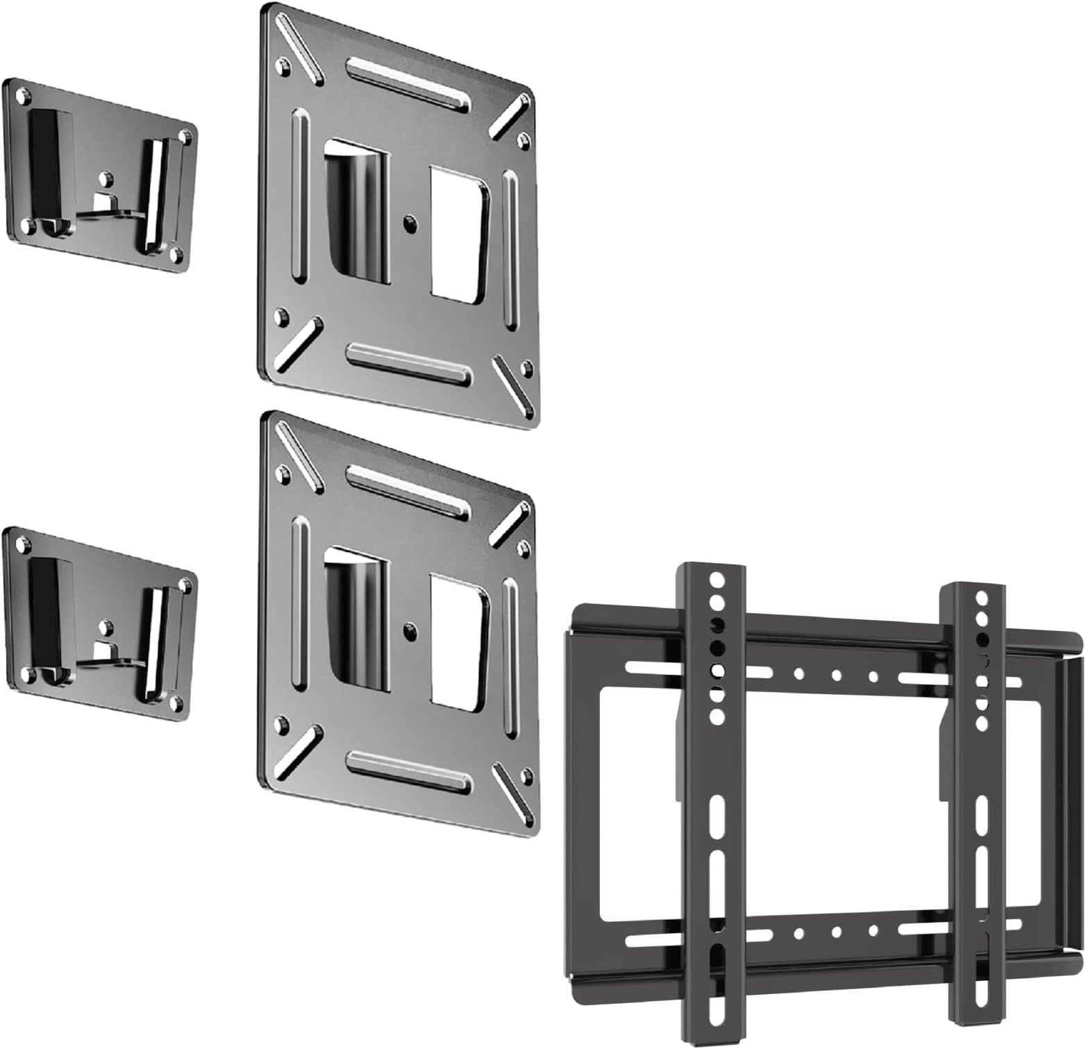 Amazon.com: Nuyoah TV Monitor Mount Low Profile for 13-43 Inch TVs, up ...