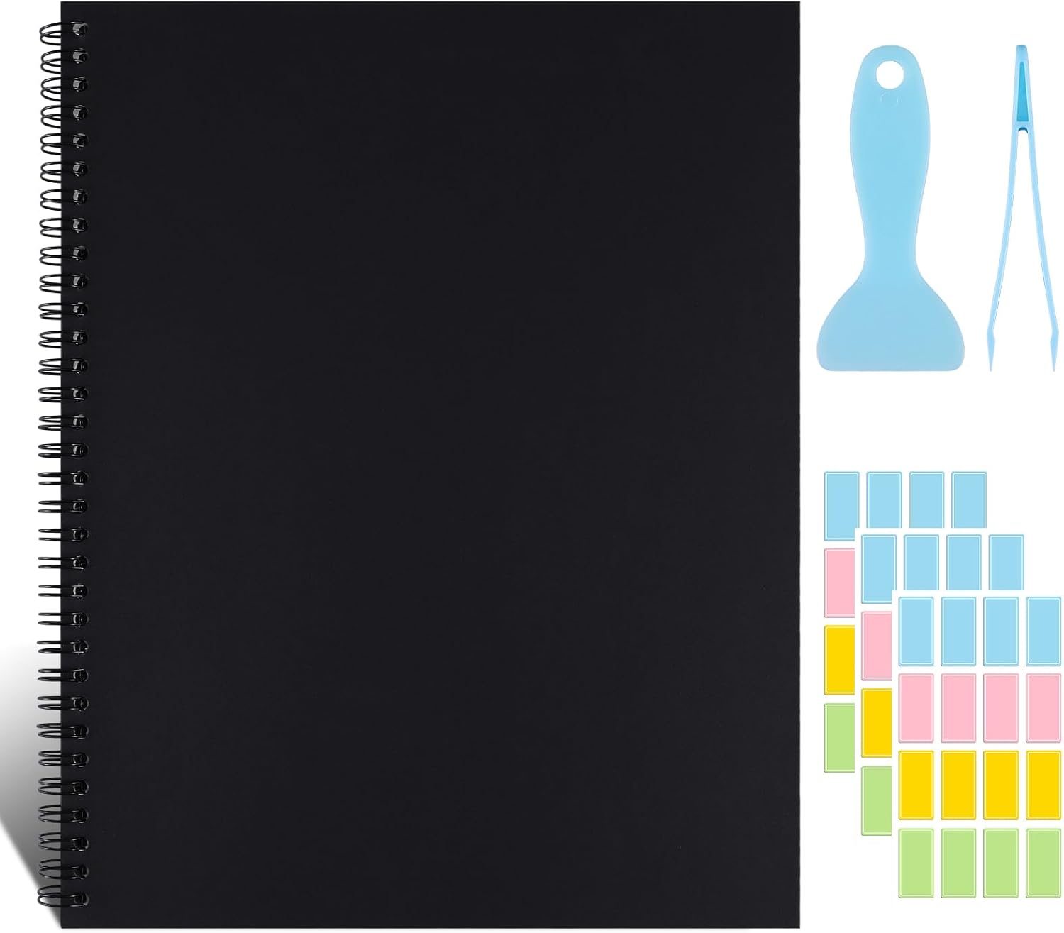 Amazon.com: Reusable Sticker Book Collecting Album Sticker Collection ...