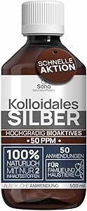 Catharsis Colloidal Silver 50PPM 500 ml | Premium Silver Water Stronger ...
