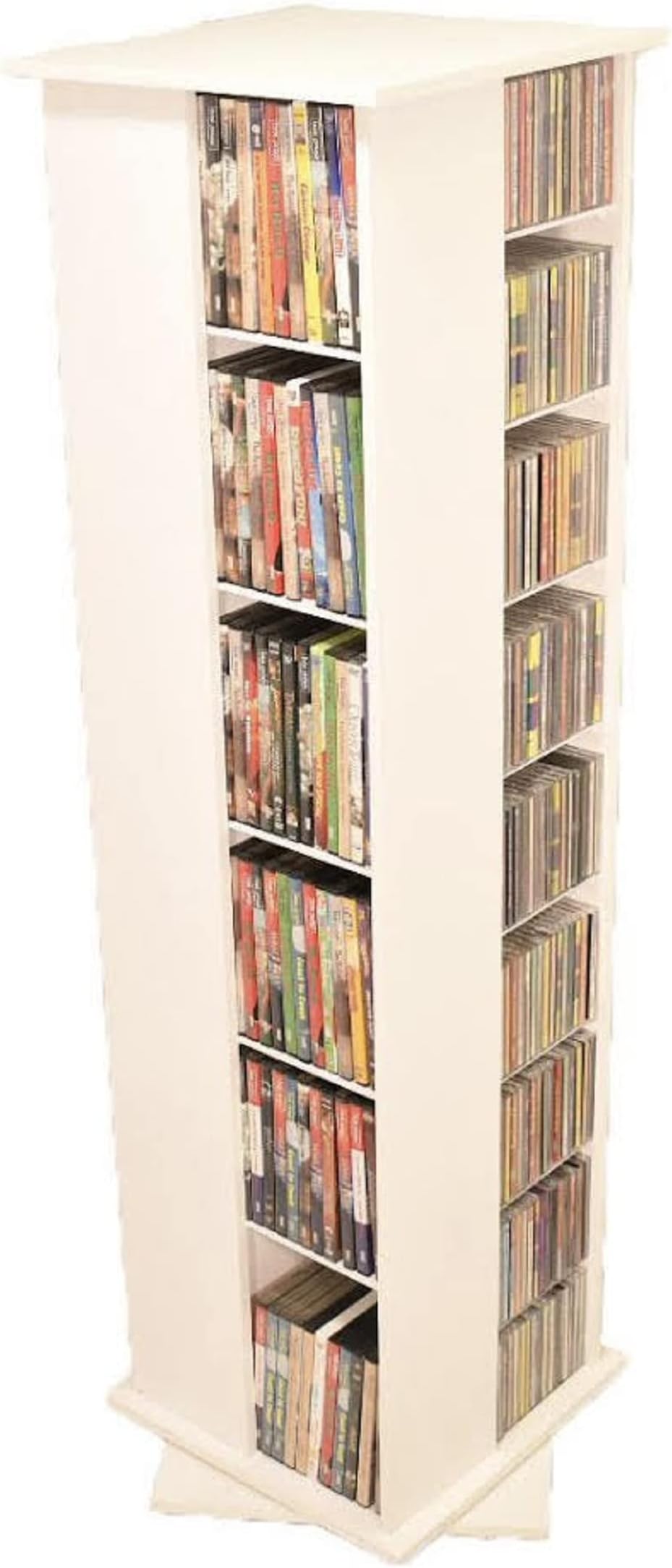 Amazon.com: Venture Horizon Revolving Media Tower 1600 Grande-White ...