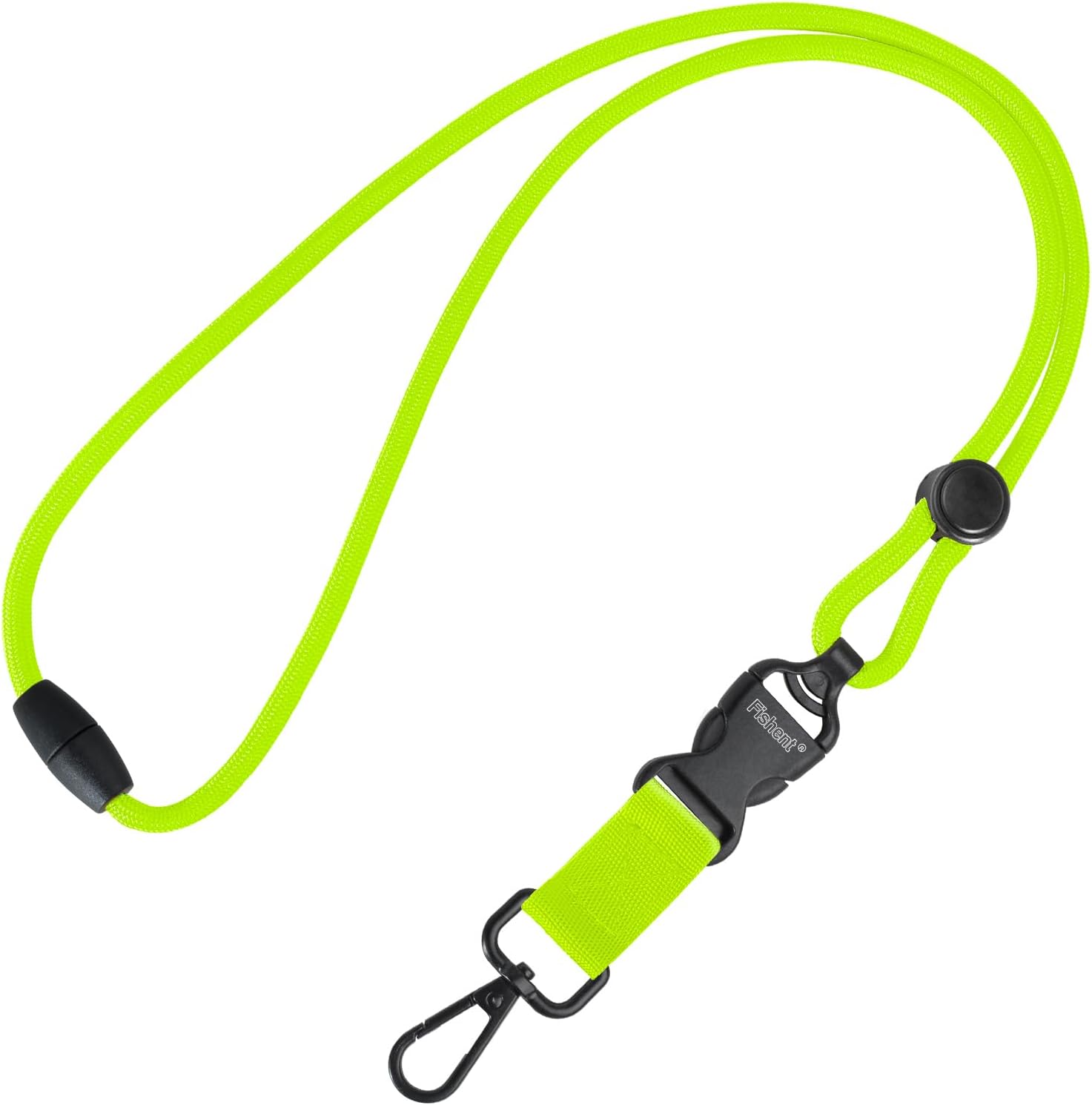 Amazon.com: Fishent Breakaway Neck Lanyards for ID Badges, Adjustable ...