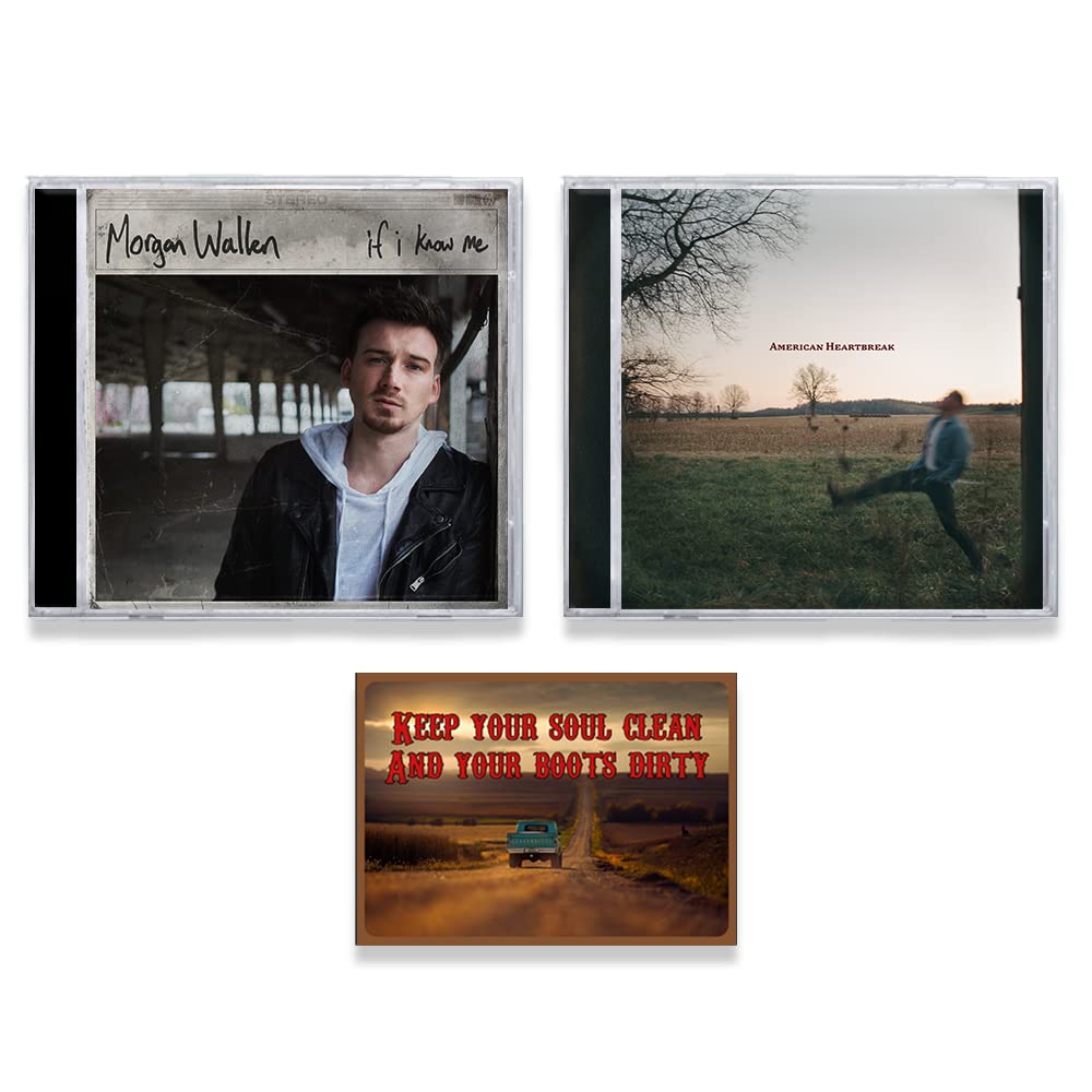 Morgan Wallen, Zach Bryan - Morgan Wallen + Zach Bryan CD Collection ...