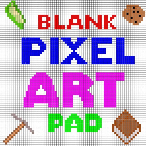 Blank PIXEL ART Pad: Amazon.co.uk: Jester, John: 9781534875159: Books