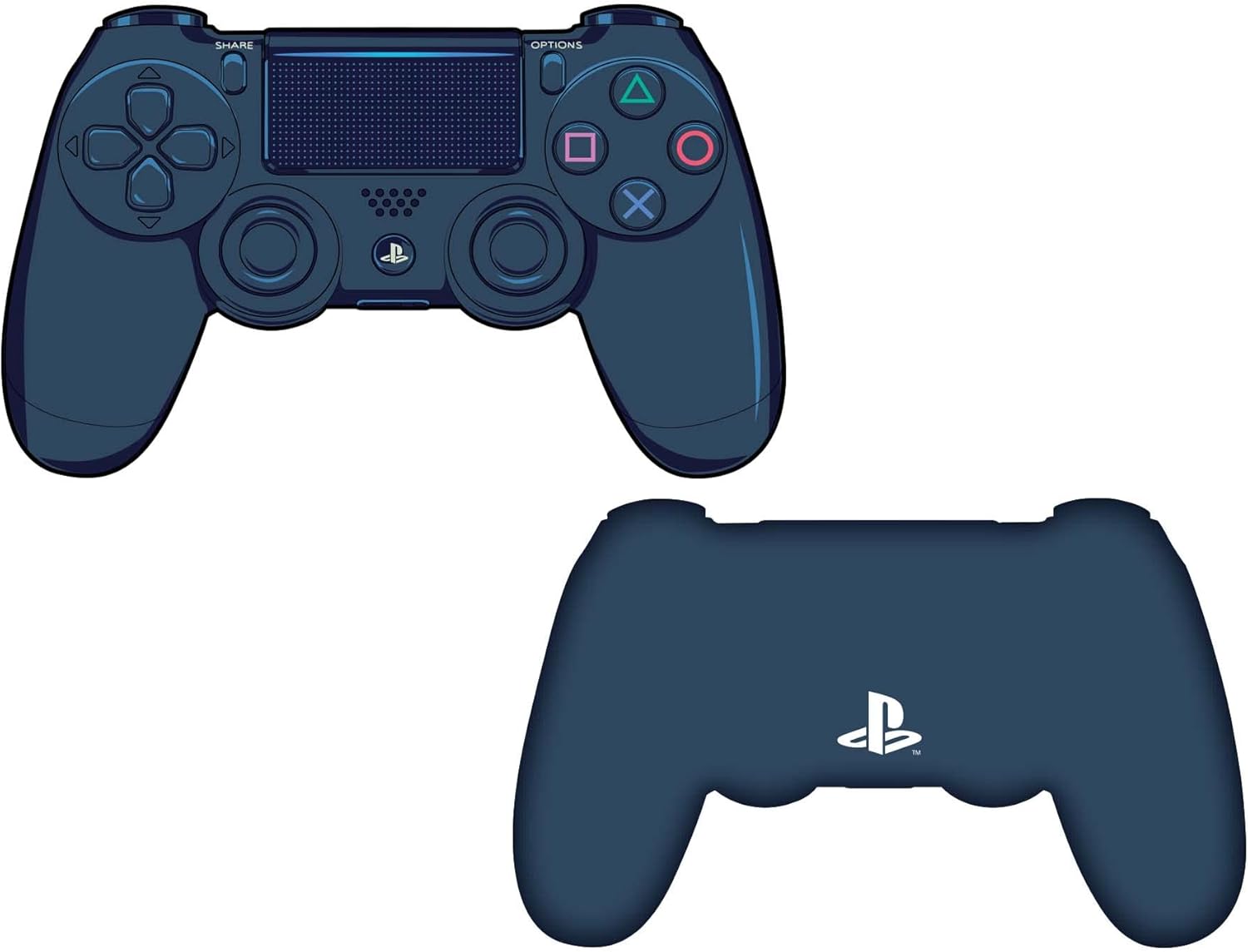 PlayStation Official Cushion Pillow Controller Design | 2 Sided Pillow ...