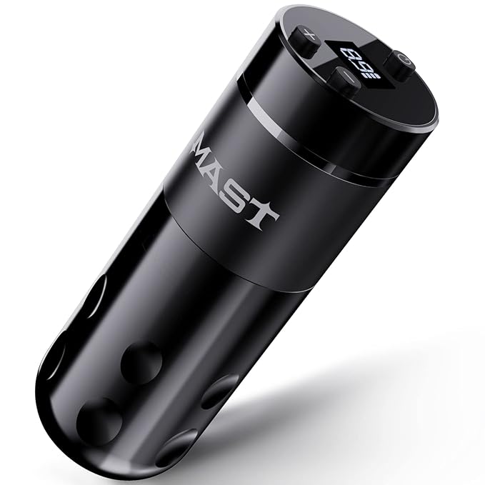 Amazon.com: Mast Tattoo Rider Pro Wireless Tattoo Pen Machine, Tattoo ...