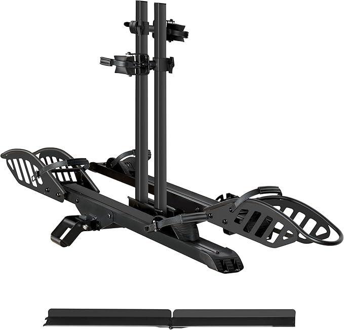 Amazon.com : Young Electric E-Bike Rack with Ramp, Hitch 2 Bike Rack ...