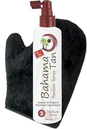 Amazon.com: NEW Natural & Organic Self Tanning Spray - Professional ...