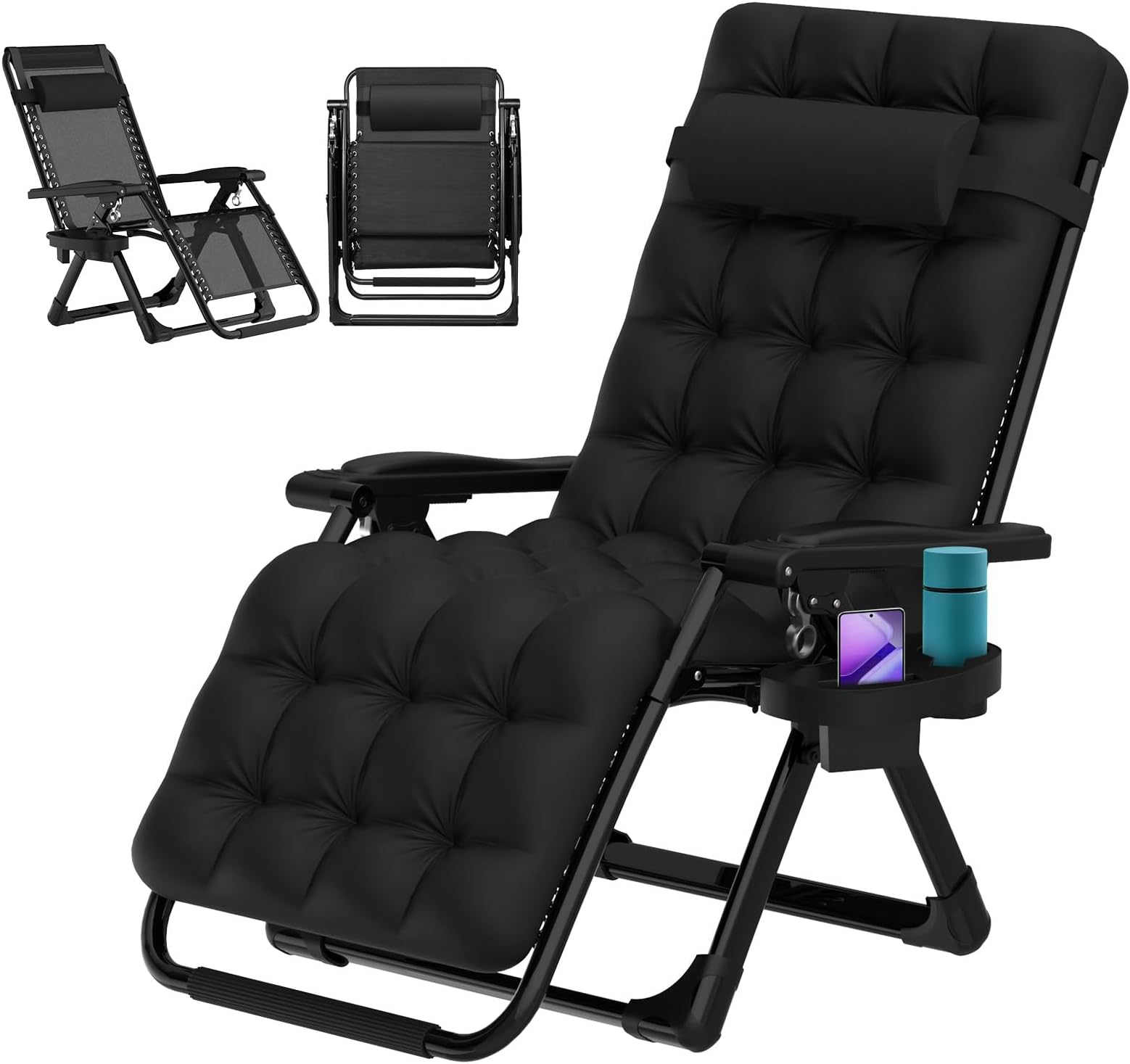 Amazon.com : ZENPETIO Zero Gravity Lounge Chair, Outdoor Recliner Chair ...
