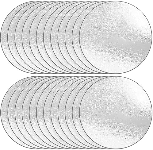 Amazon.com : Fulmoon 100 Pcs Silver Mirror Paper Metallic Cardstock 3 ...