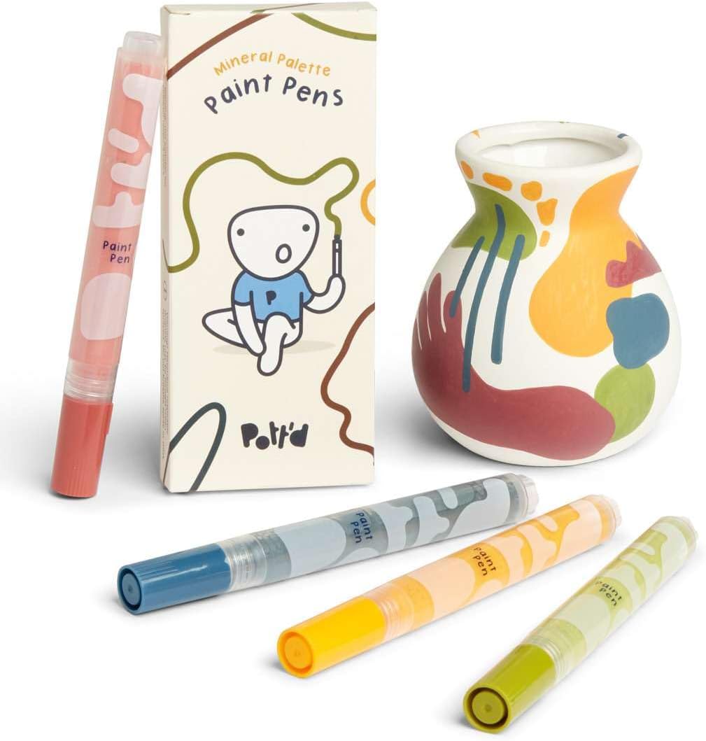Amazon.com: Pott'd Premium Acrylic Pottery Paint Pens for Adults ...