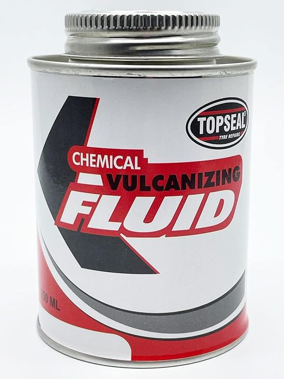 Tyre Repair Vulcanizing Cement Tyre Patch Repair Glue Fluid 250ml Tin ...