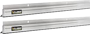 Xcluder 36" Low-Profile Door Sweep, Aluminum 2-Pack – Seals Out Rodents ...