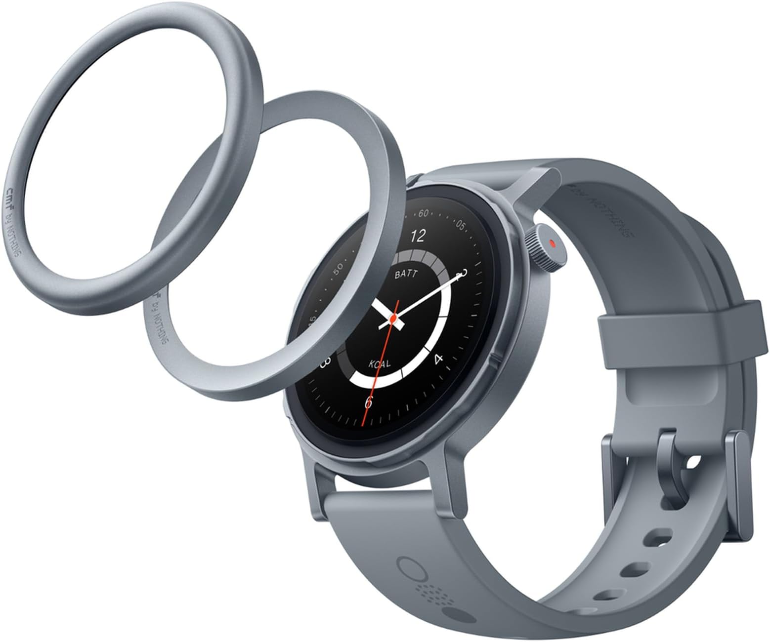 CMF by Nothing Watch Pro 2 Smartwatch, Ash Grey, 1.32 Inch AMOLED ...