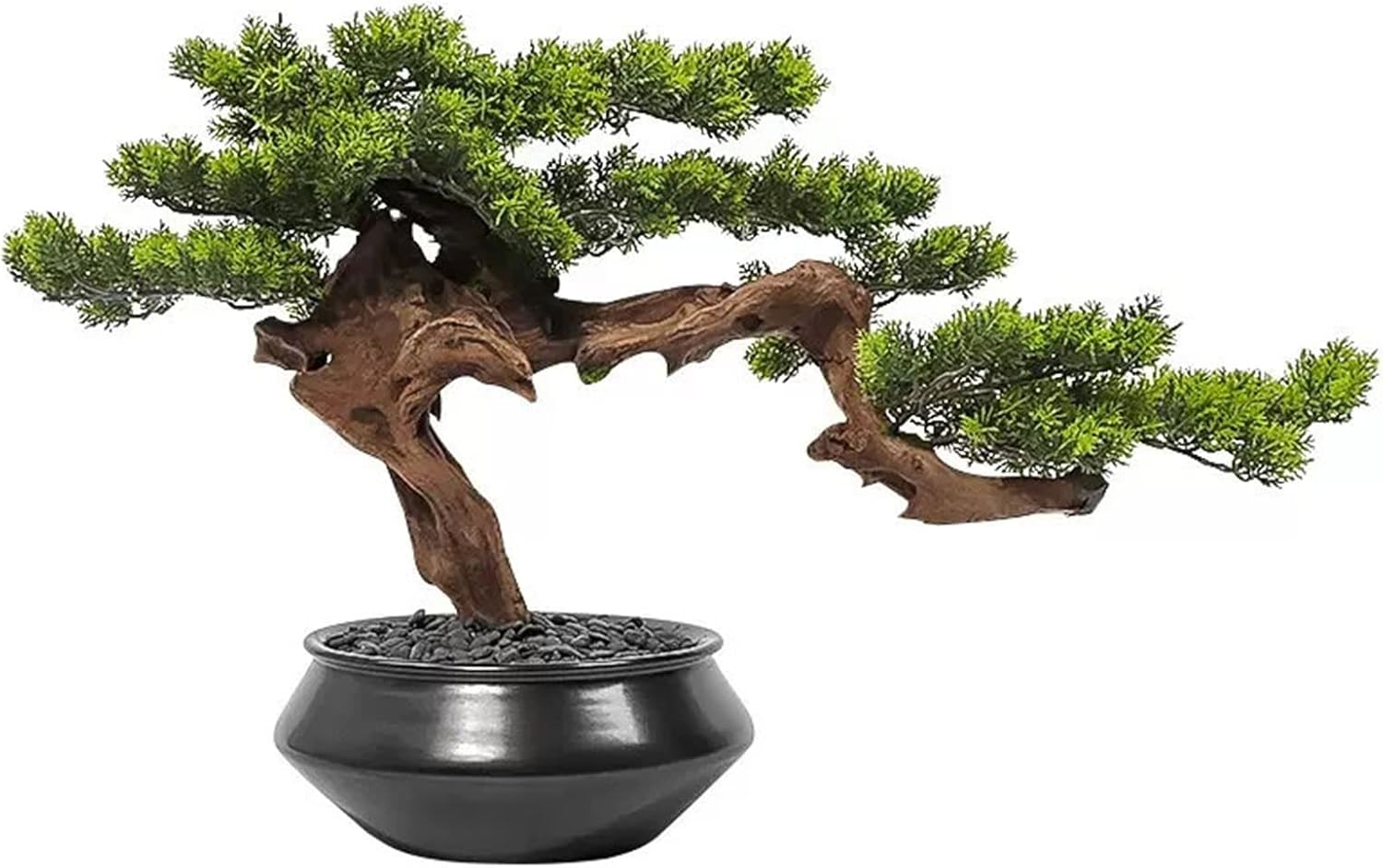 Kleine Bonsai Kunstmatige Bonsai Boom 21.6in Grote Groene Simulatie ...