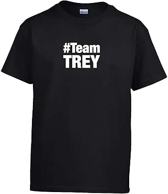 Amazon.com: #team Trey First Name Team - Boys T-shirt Kids M Black ...