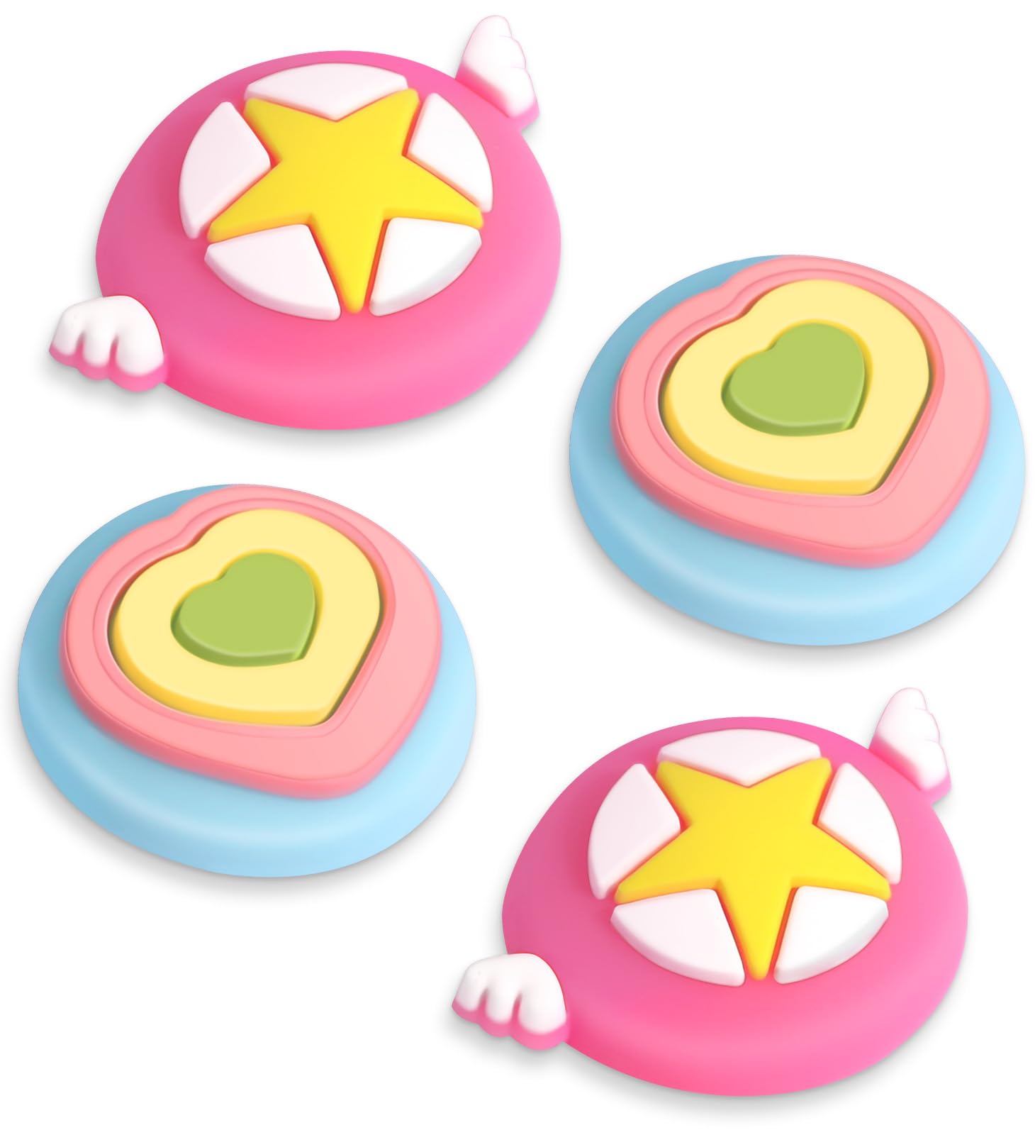 Amazon.com: Lotadilo 4Pcs for Nintendo Switch Thumb Grips Cute Anime ...