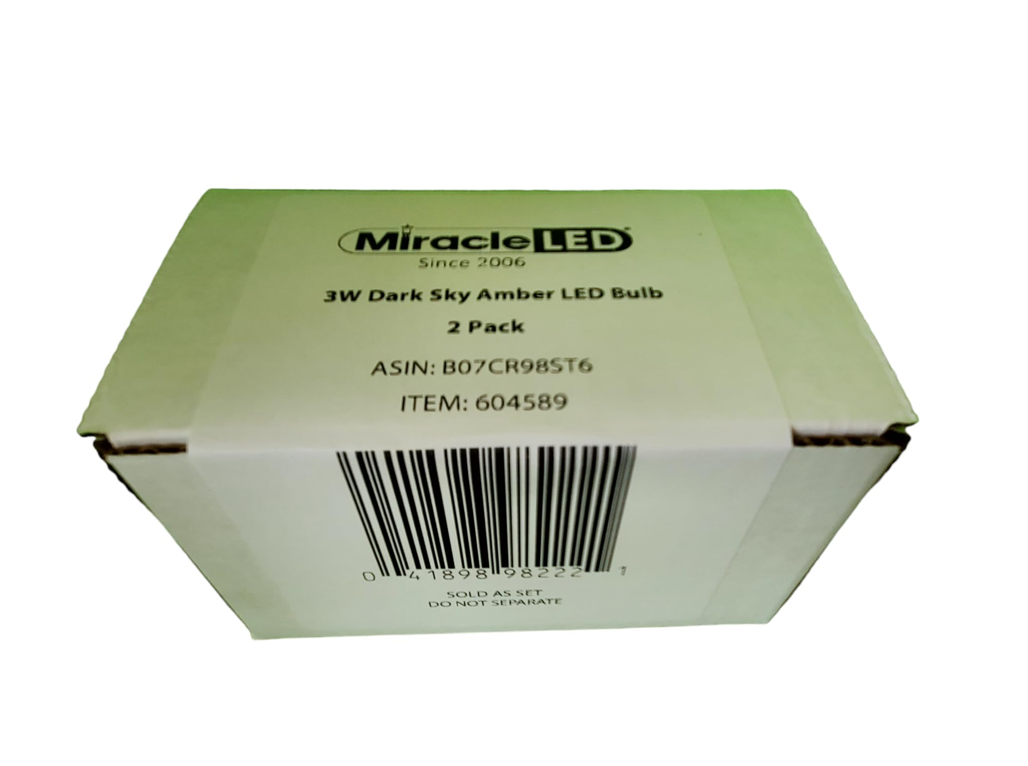 Snapklik.com : MiracleLED 604589 Dark Sky 3W Low Profile Bulb