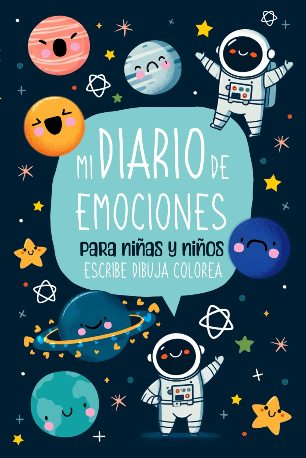 Mi Diario De Emociones Para Ninas Y Ninos Escribe Dibuja | Desertcart ...