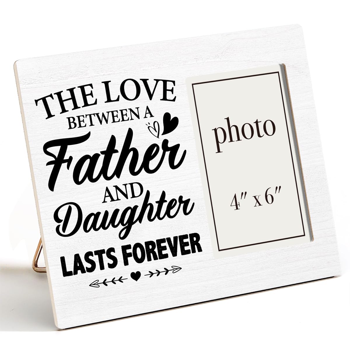 Amazon.com - Zauly Father Gift Wood Picture Frame From Daughter, Dad ...