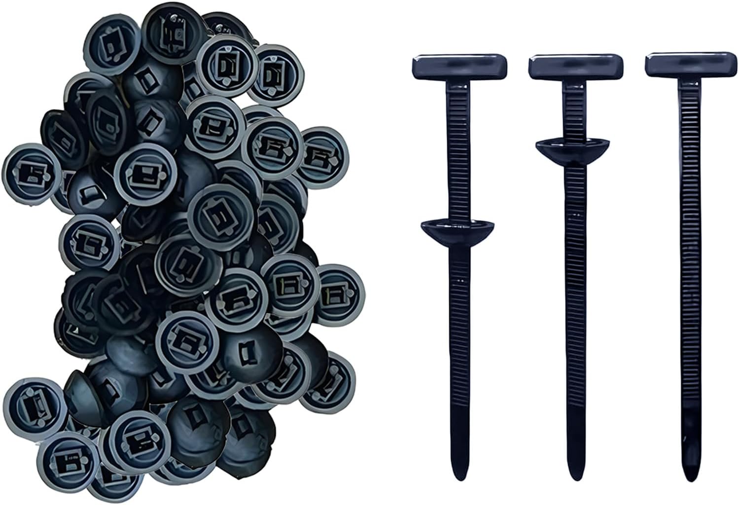 Amazon.com: Nylon Universal Cable Tie Buckle Self-Locking Heavy Duty ...