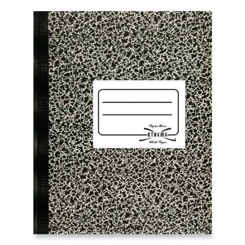 National Brand Composition Book, Wide/Margin Rule, 7-7/8 x 10, White ...
