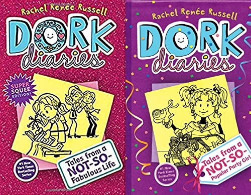 Dork Diaries Complete Set Volumes 1-14 Hardcover By Rachel Renée ...