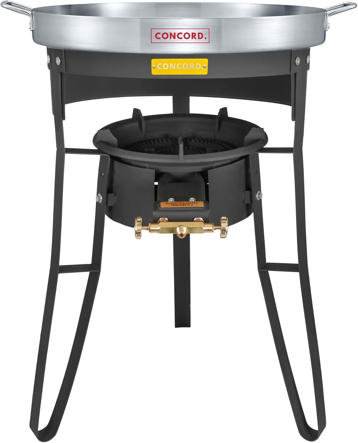 Amazon.com : Concord 30" Powder Coated Steel Comal Stand with Stainless ...