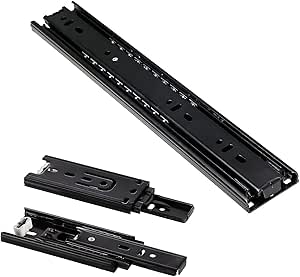 Full Extension Drawer Runners Slides 300 400 500 800 1000mm Heavy Duty ...