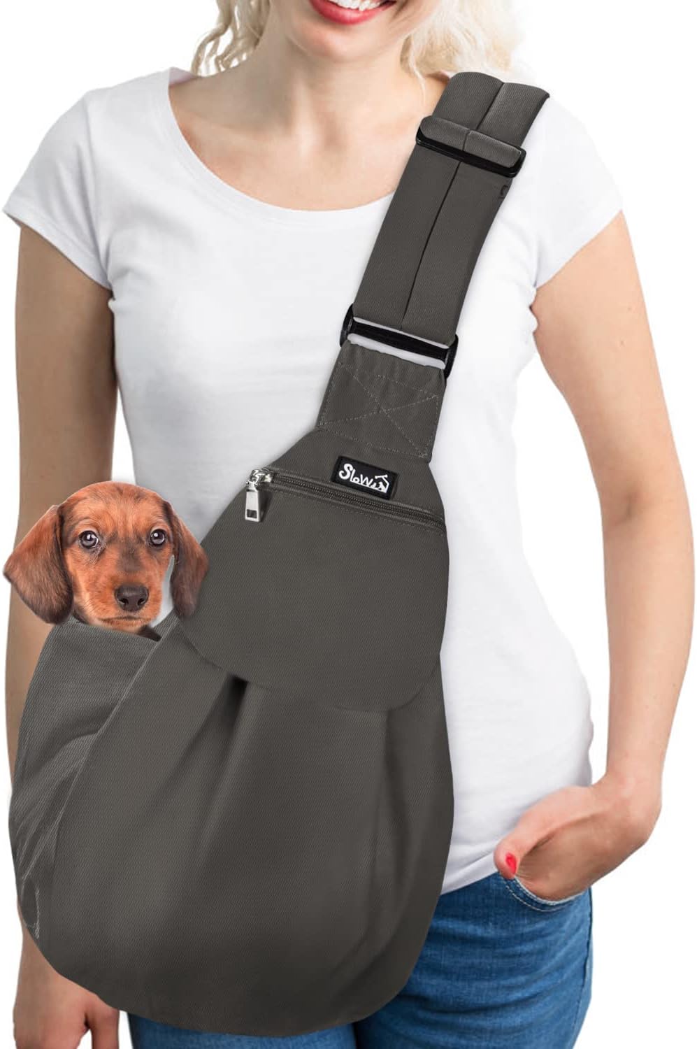 MQUPIN Sac de transport pour chien de petite taille, mains libres ...