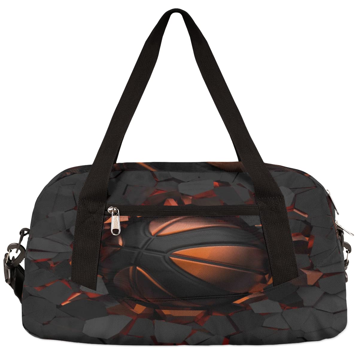 Amazon.com | Sports Ball Basketball Crash Gym Duffle Bag for Kids ...