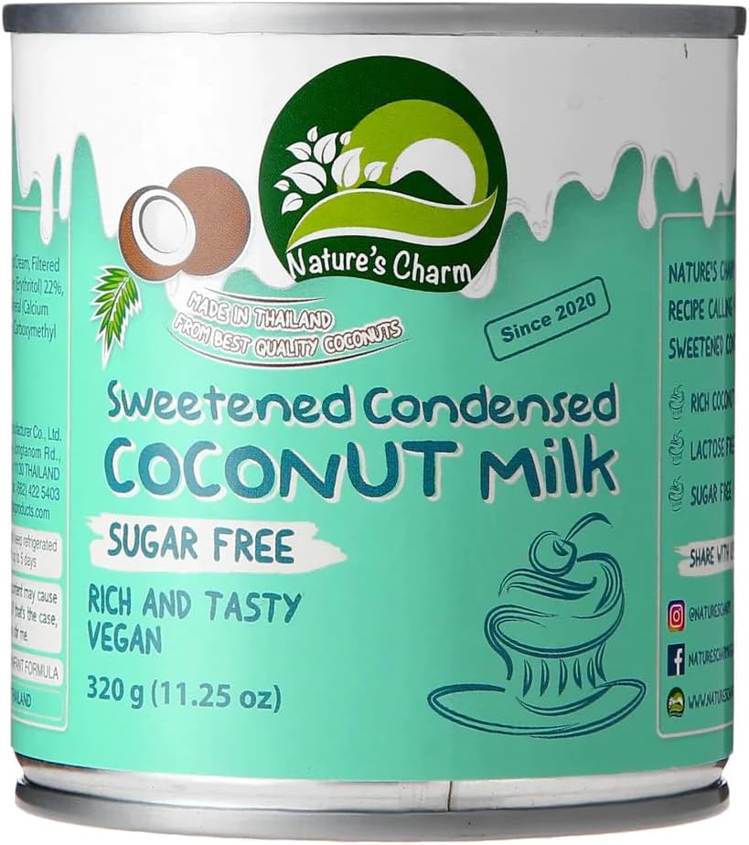Nature's Charm Sugar Free Coconut Condensed Milk 320g | Sugar Free ...