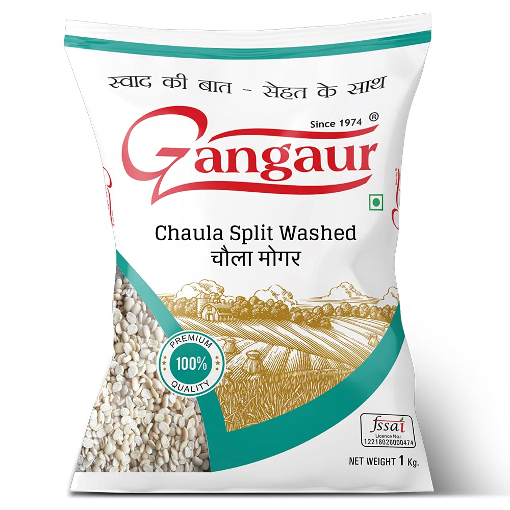 Buy Gangaur Chaula Split Washed / Chaula Mogar / Chawli Dal 1 Kg Online ...