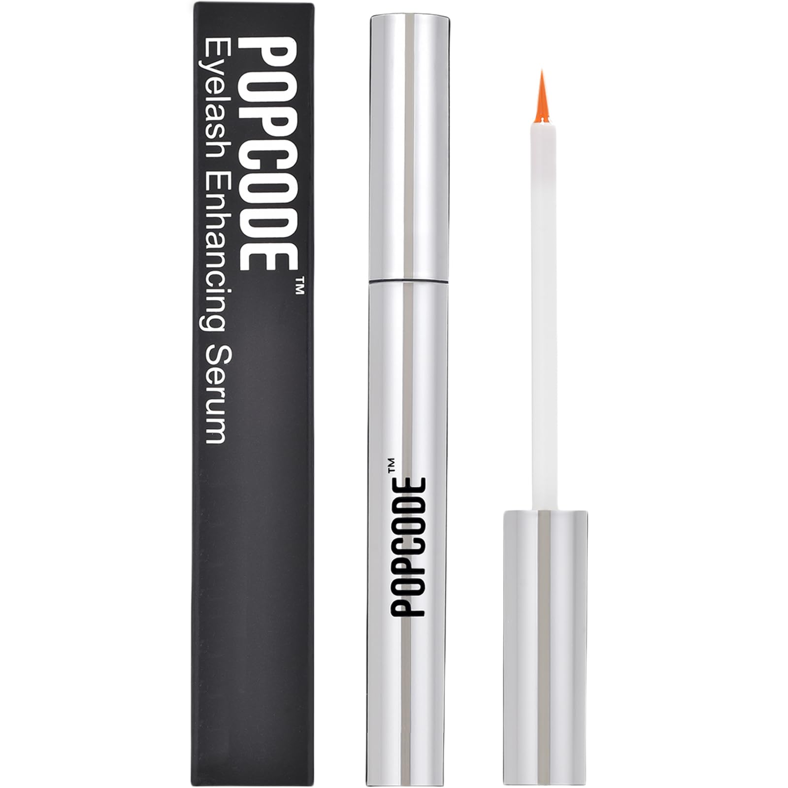 Amazon.com: POPCODE Premium Eyelash Growth Serum with Natural Formula, Lash Serum for Eyelash ...