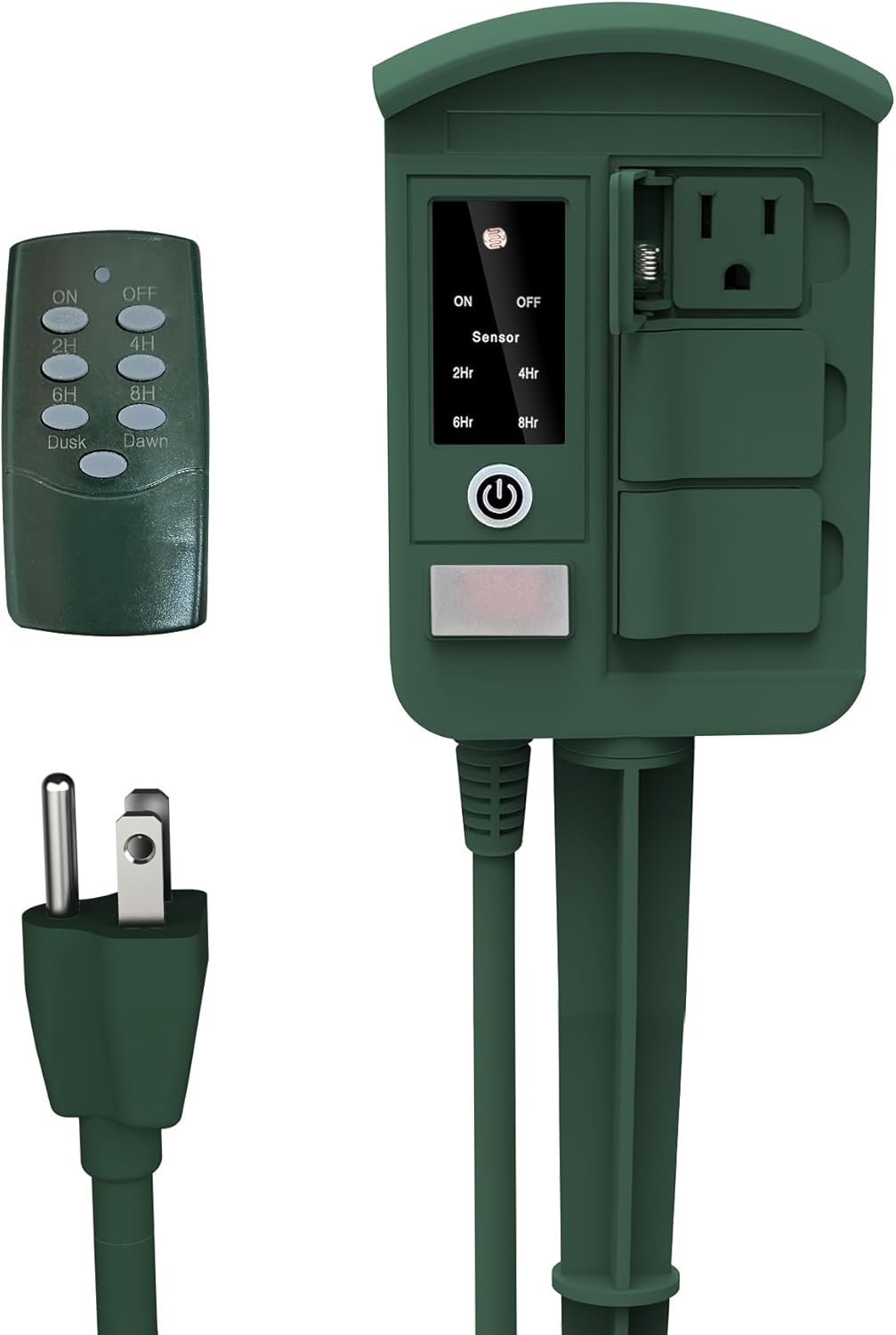 Amazon.com: BN-LINK Outdoor Power Stake Timer Waterproof, Power Strip ...