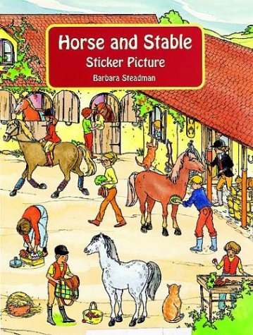 Horse and Stable Sticker Book : Steadman, Barbara: Amazon.co.uk: Books