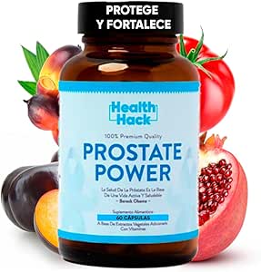 Health Hack Prostate Power | Suplemento Avanzado para la Salud de la ...