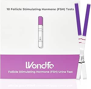 Wondfo Menopause Test Kit for Women Perimenopause Test Kit 10 Pack FSH ...