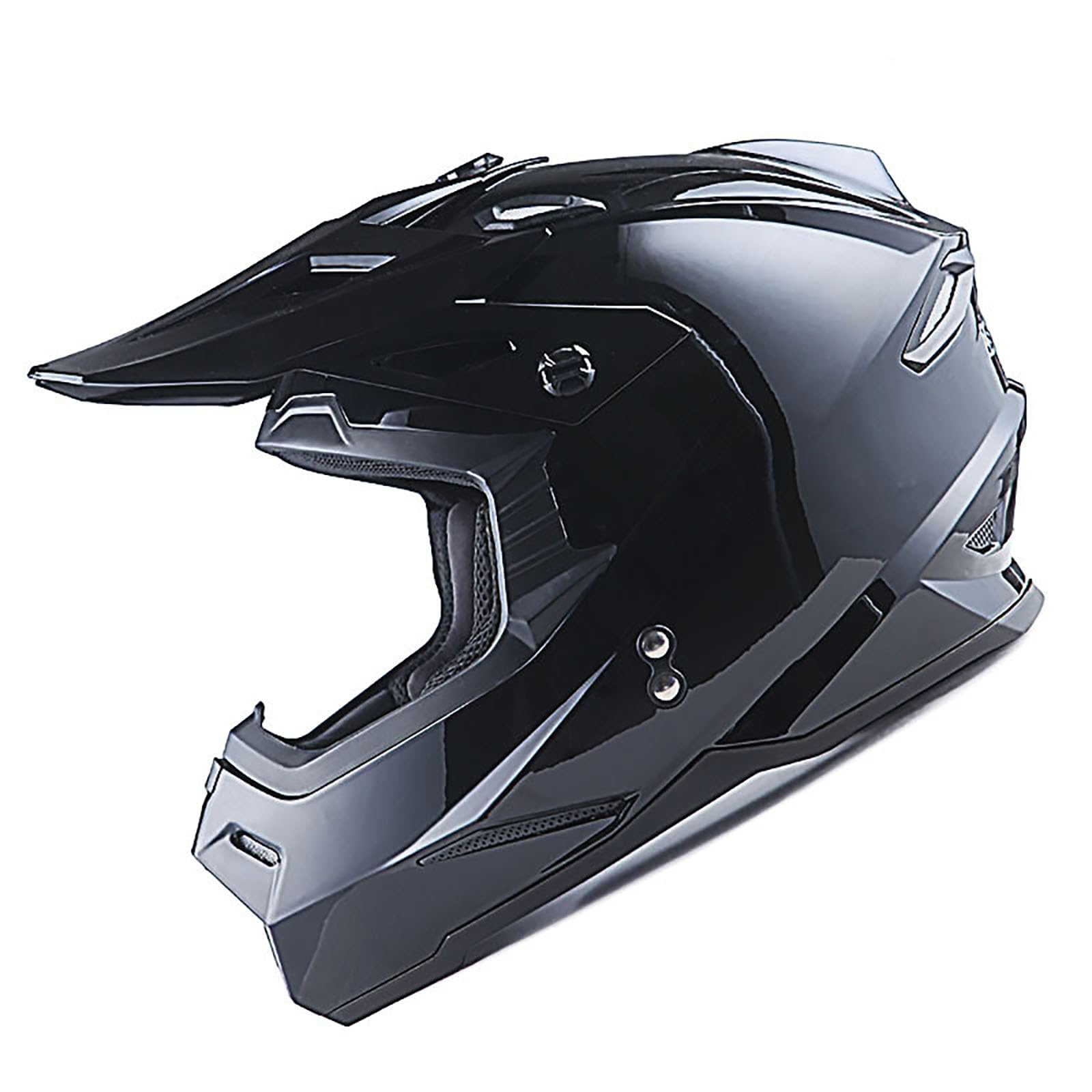 Amazon.com: 1Storm Adult Motocross Helmet BMX MX ATV Dirt Bike Four ...