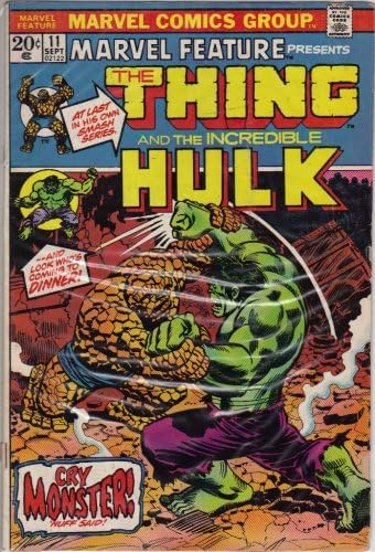 Amazon.com: Marvel Feature #11 Featuring the Hulk : Everything Else
