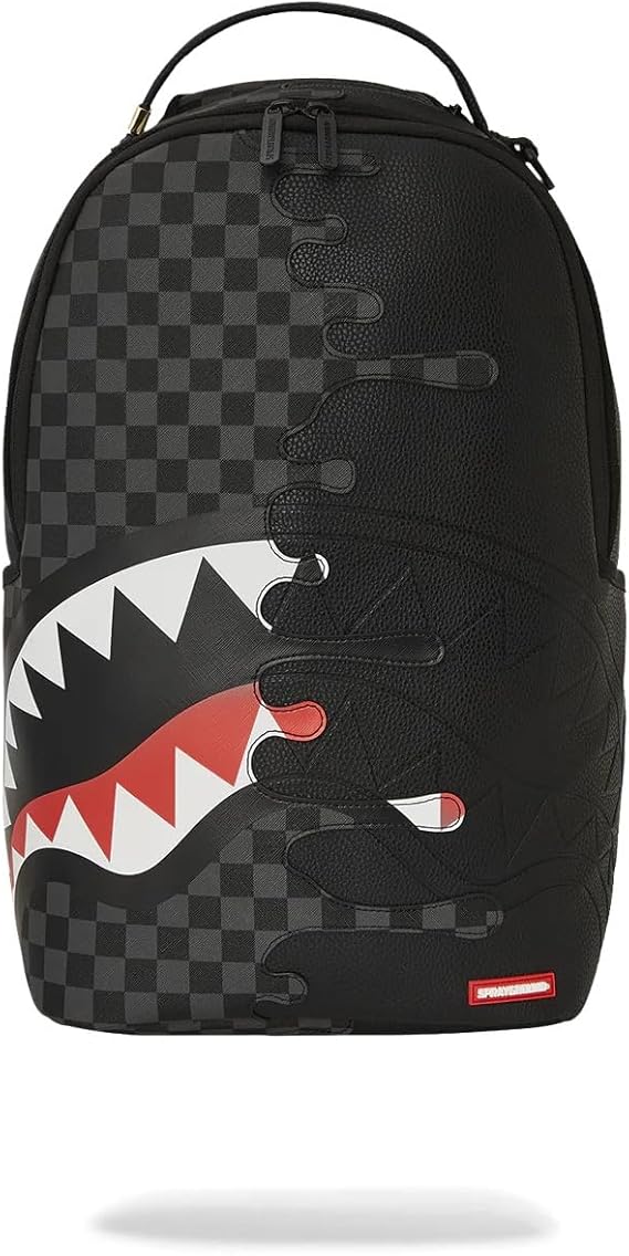 Amazon.com | SPRAYGROUND Unfinished Shark Backpack, grey, M | Casual ...