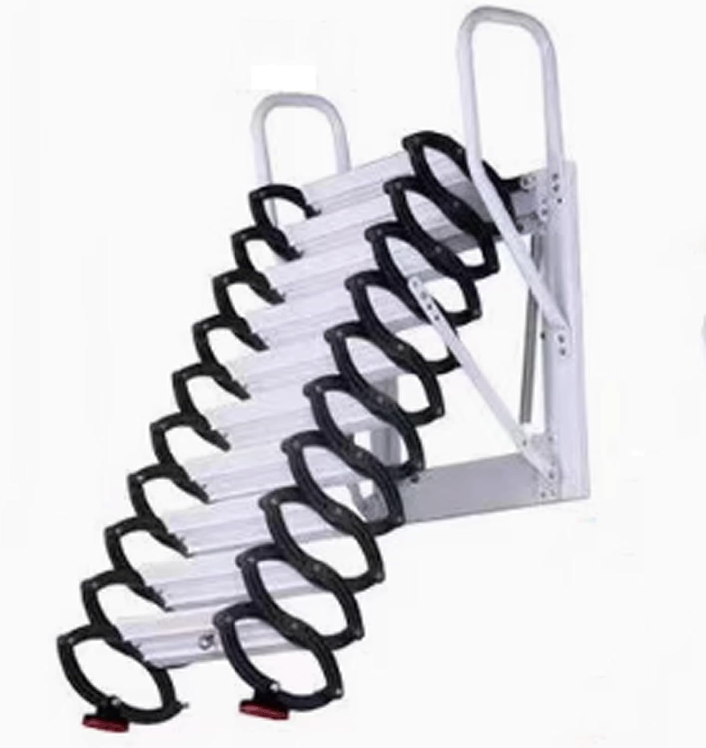 Qxmiguel Loft stairs Loft Ladder Wall Mount Ceiling Folding Ladder Bear ...