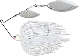 Amazon.com : Terminator Super Stainless Spinnerbait-Willow/Willow ...