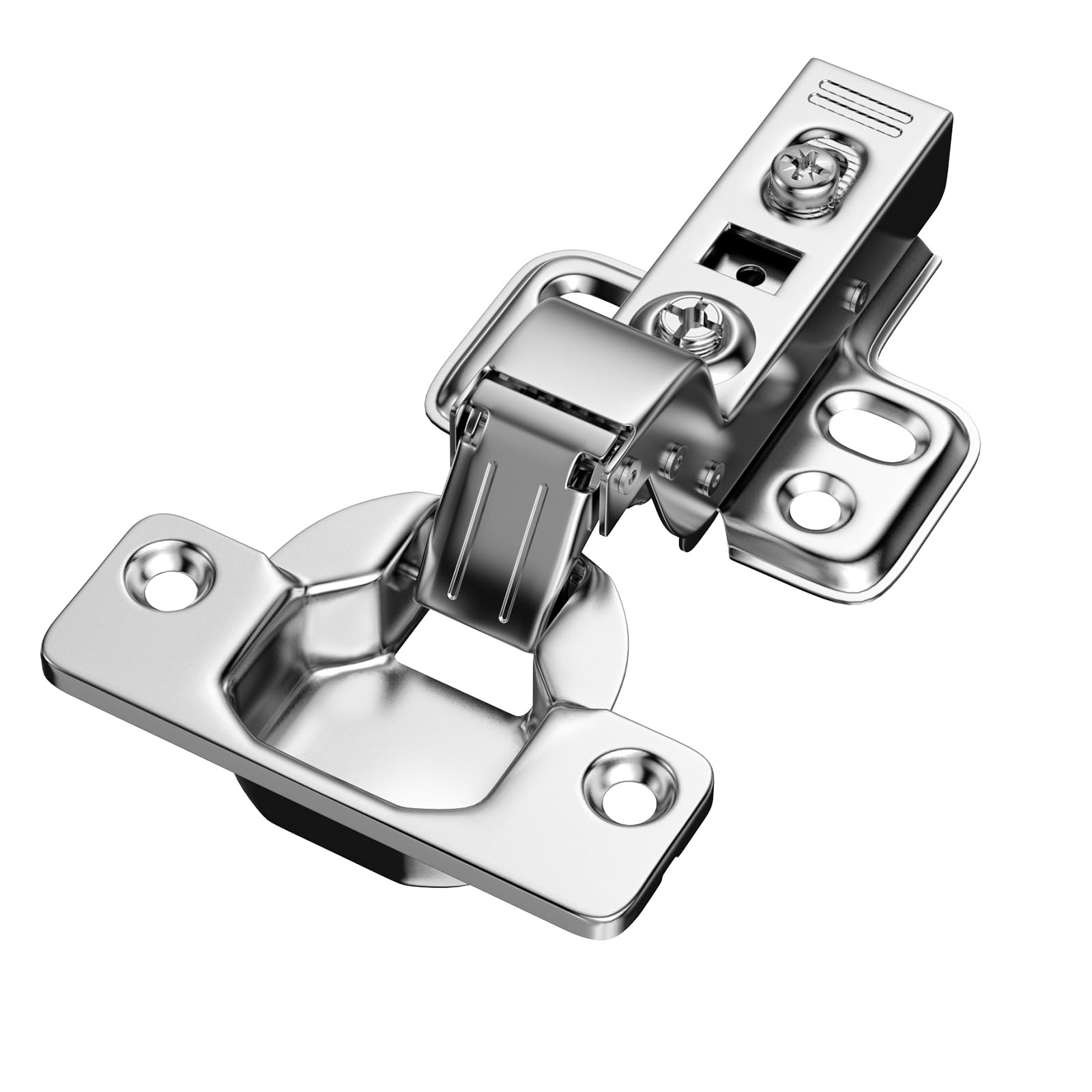 Snapklik.com : 40 Pack Inset Cabinet Hinges Soft Close, Inset Frameless ...