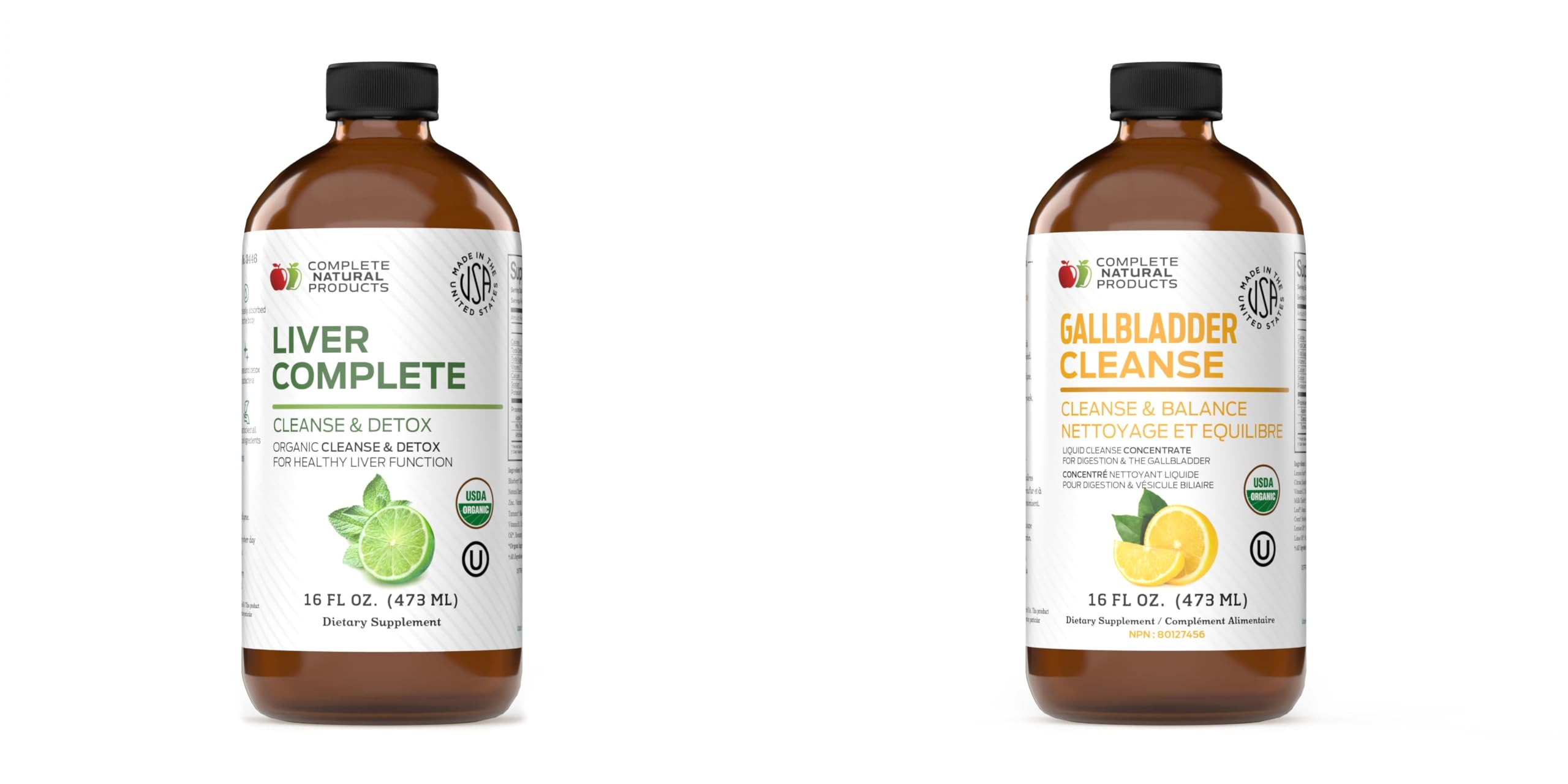 Amazon.com: Complete Natural Products Liver Complete 16oz & Gallbladder ...