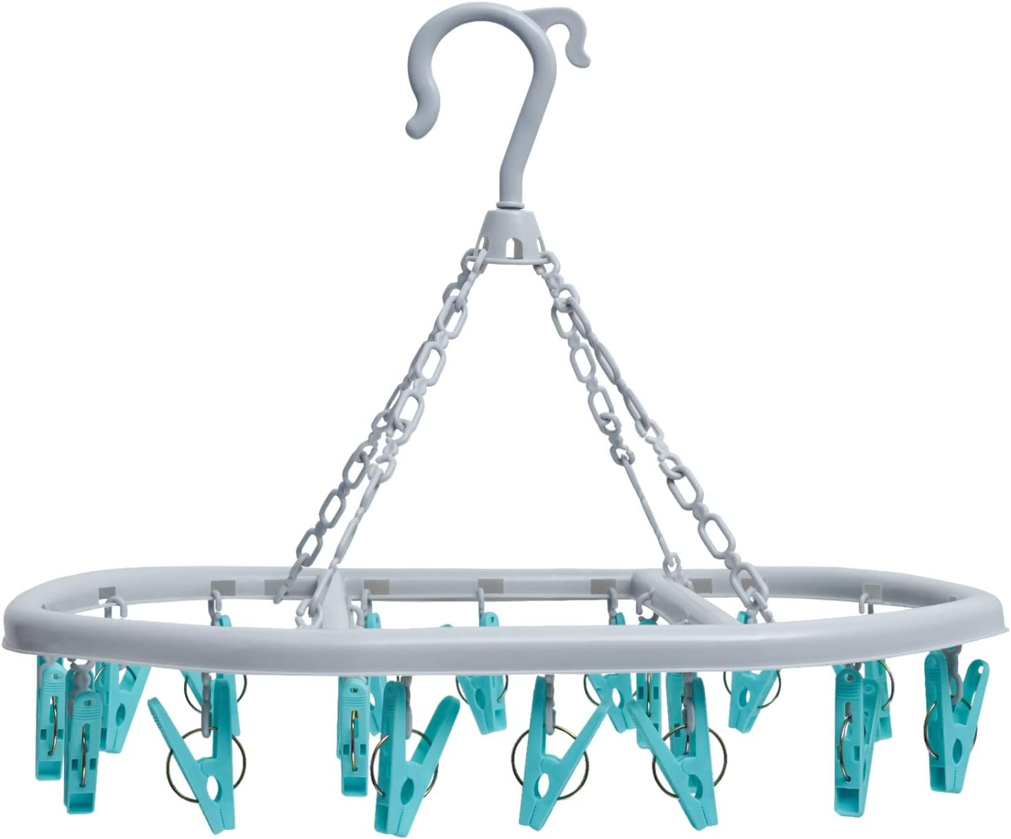 Sock Hangers for Drying with 20 Pegs | Sock Hanger for Washing Line ...