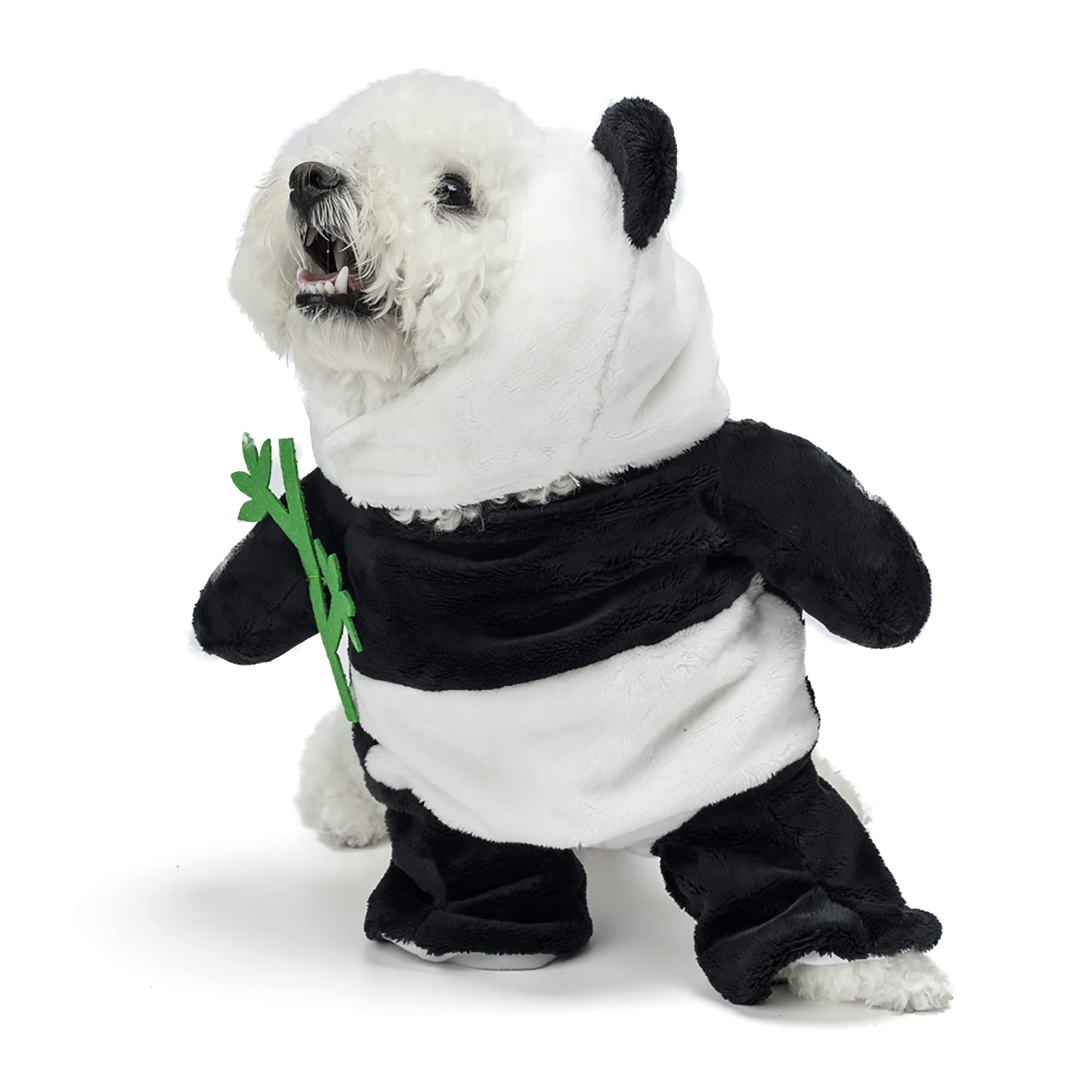Panda Maltese Puppy Have Panda Dog Costume, Pet Halloween Cosplay